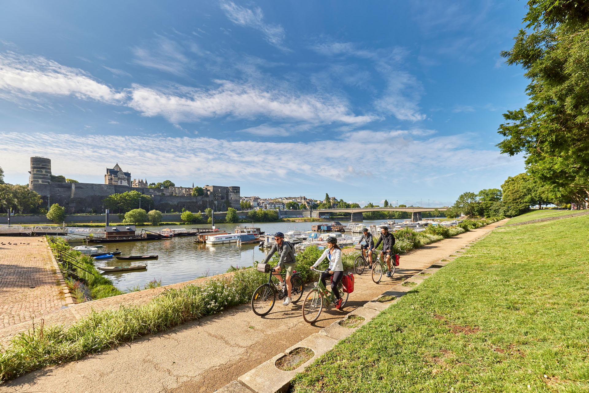 La boucle angevine de La Loire à Vélo, ANGERS | Anjou Tourisme